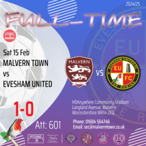 EUFC – Evesham United FC News