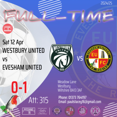 Evesham United FC News